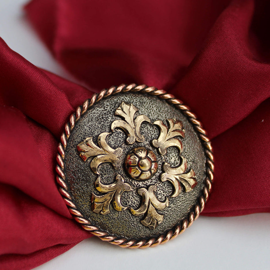 Western Scarf Slides and Rings for Cowboy Silk Scarves – Cattle Kate