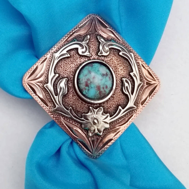 Western Scarf Slides and Rings for Cowboy Silk Scarves – Cattle Kate