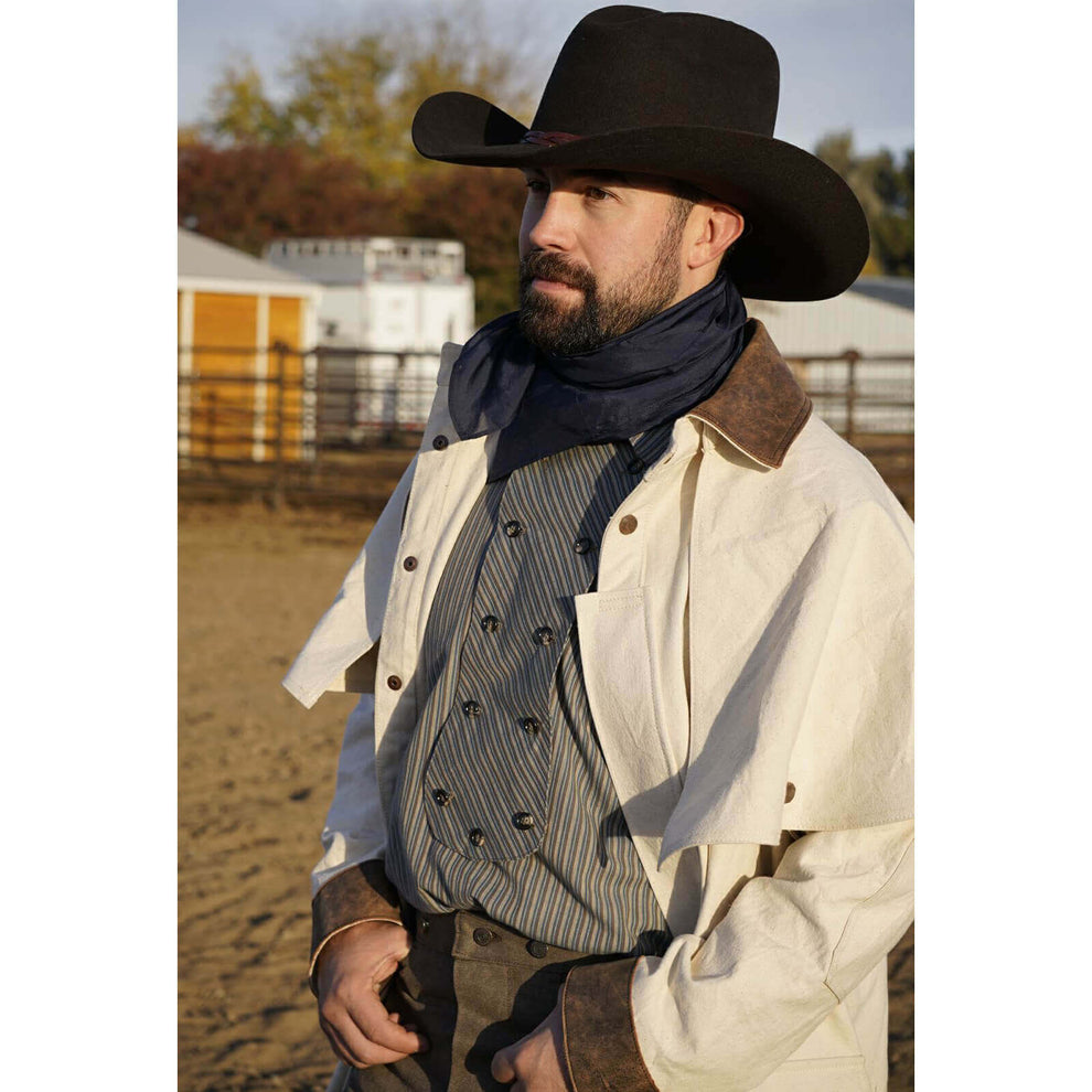 Men's Western Canvas Cowboy Duster Made in USA – Cattle Kate